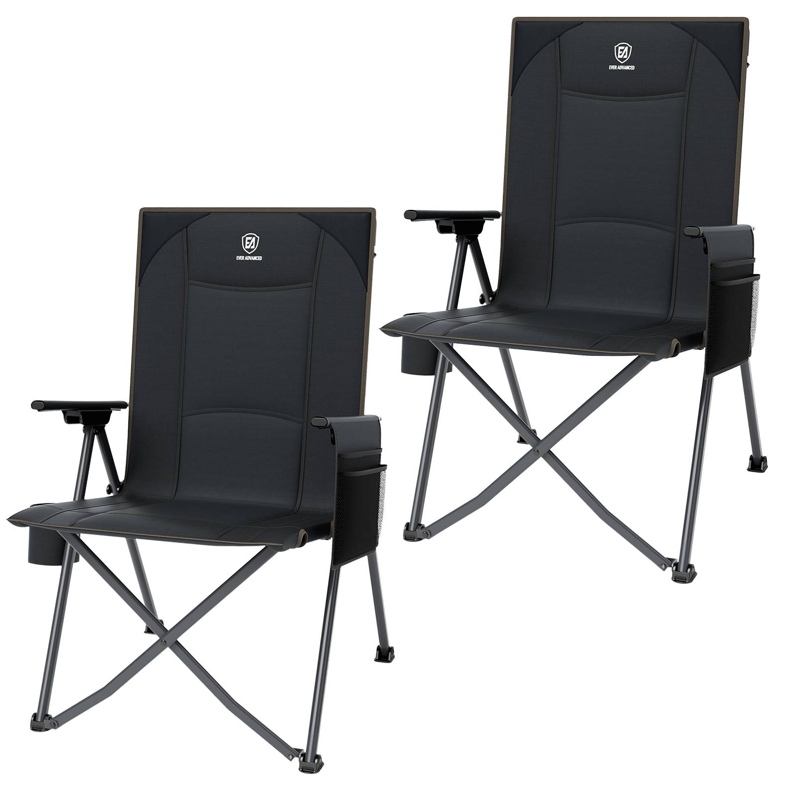 Reclining Camping Chairs Set | EVER ADVANCED – Portal Outdoors